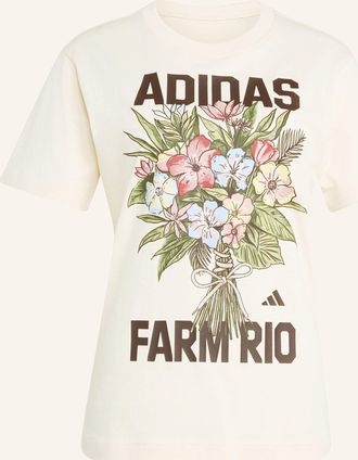 adidas Adidas X Farm Rio Grafik-T-Shirt beige