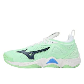 Mizuno Homme, Sport, Vert, Taille: 42 1/2 EU Wave Momentum 3