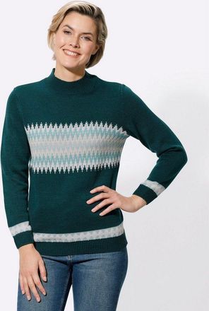 Witt Strickpullover Stehkragenpullover