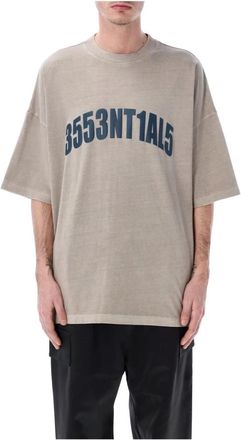 Fear of God Homme, Tops, Gris, Taille: XL T-shirt &agrave; Manches Courtes Ann&eacute;es 90