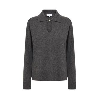 Levete Room Femme, Pulls, Gris, Taille: 40 FR Lr-Eloise 13 V-neck Tricots