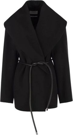 Sportmax Damen, Jacken, Schwarzk, XSGr&ouml;&szlig;e