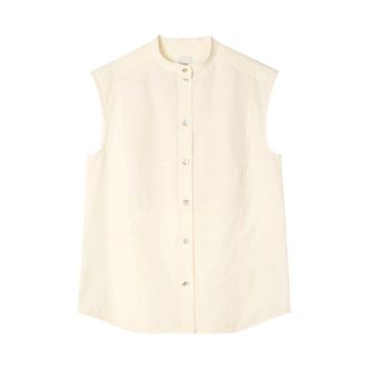 Paul Smith Camicia Coreana Smanicata - - Blouses & Shirts - Damen - Beige - XS