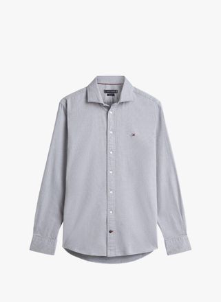 Tommy Hilfiger Chemise manches longues &agrave; motif en coton
