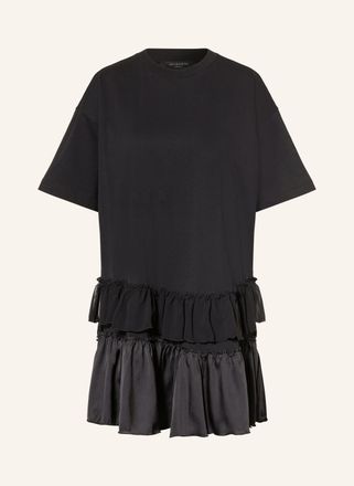 AllSaints Allsaints Jerseykleid Feyre Im Materialmix schwarz