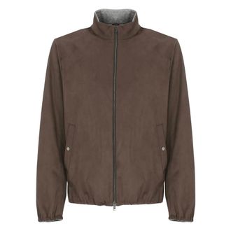 Herno Homme, Vestes, Brun, Taille: 2XL Veste Effet Daim