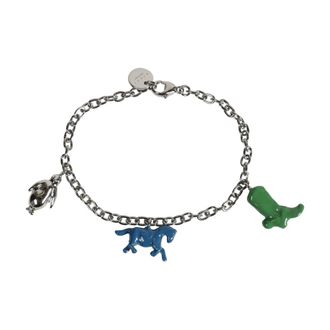 Marni Homme, Accessoires, Multicolore, Taille: ONE Size Horse Charm Bracelet
