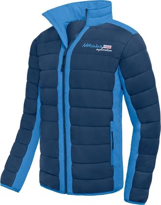 Nebulus Herren Jacke FIGHT, warme Outdoorjacke, praktische & vielseitige &Uuml;bergangs- & Winterjacke, navy-kobalt - XXL