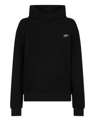 Plein Sport Fleece Hoodie Chrome Scratch