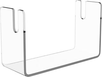 Generic Faltbarer Ventilatorst&auml;nder, klappbarer Ventilatorhalter - Schreibtisch-Handventilatorhalterung aus transparentem Acryl | -St&auml;nder, dekorativer Displa