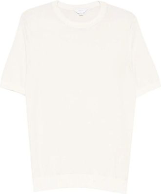 Malo Homme, Tops, Beige, Taille: M T-shirt