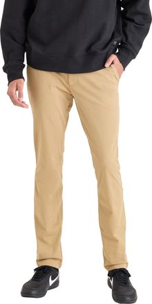 Dockers Mens Go Flex Chino Skinny Active Pants, Harvest Gold, 32W/30L