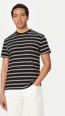Tommy Jeans T-Shirt DM0DM22544 Schwarz Regular Fit