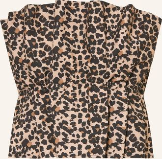 SoSUE Sosue Cropped-Top braun