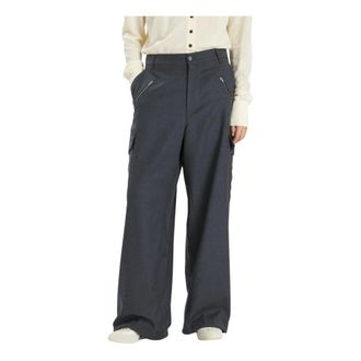 Barena Weite Hose - - Trousers - Damen - Grau - 2XS