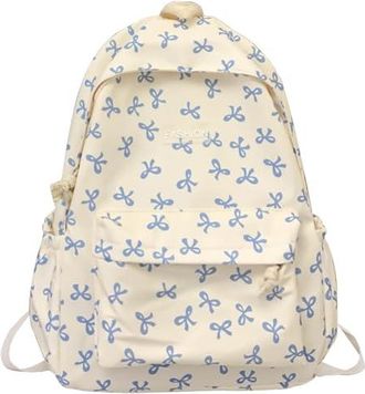 Generic Sac à dos pour fille - Motif mignon sac à dos pour filles adolescentes - organisation améliorée, sac à bandoulière avec bandoulière réglable pour bout