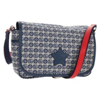 Gucci Pre-owned Vintage Canvas Cross Body Bag - - Pre-owned - Damen - Mehrfarbig - ONE SIZE