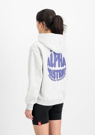 Alpha Industries Hoodie Logo Hoodie Backprint W