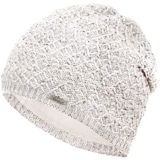 Faera Winterm&uuml;tze M&uuml;tze Damen Pailletten warm gef&uuml;ttert Winterm&uuml;tze M&auml;dchen Frauen Fleecefutter Winter Strickm&uuml;tze Beanie, Farbe:Wei&szlig;