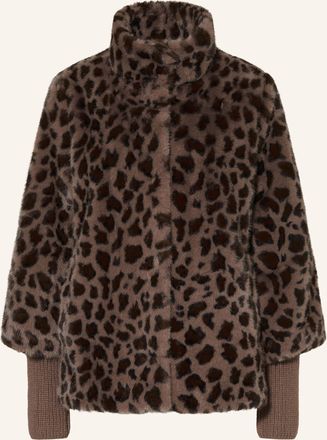 Betty Barclay Kunstfell-Jacke braun