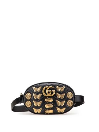 Gucci sac banane GG Marmont (2016-2025) - Noir