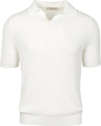 Gran Sasso Homme, Tops, Blanc, Taille: L Polo