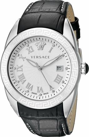 Versace V-Sport II 42mm Uhr - - Accessories - Herren - Grau - ONE SIZE