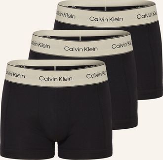 Calvin Klein 3er-Pack Boxershorts Heritage Cotton Stretch schwarz