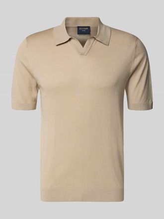 Olymp Level 5 Slim Fit Poloshirt aus Lyocell-Baumwoll-Mix