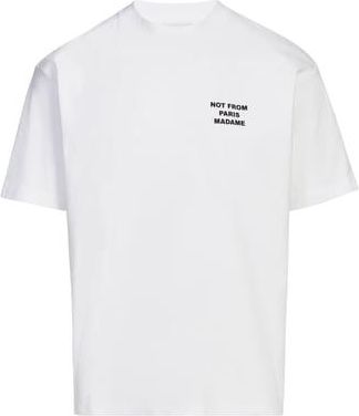 Drôle de Monsieur T-Shirt amplesérigraphié en coton