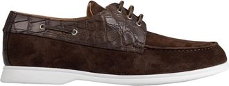 Kiton Homme, Chaussures, Brun, Taille: 44 EU Mocassins Regular Solid 100% Handmade