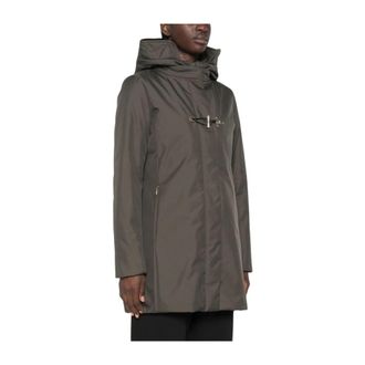Fay Gesteppter Parka mit Kapuze - - Coats - Damen - Gr&uuml;n - L