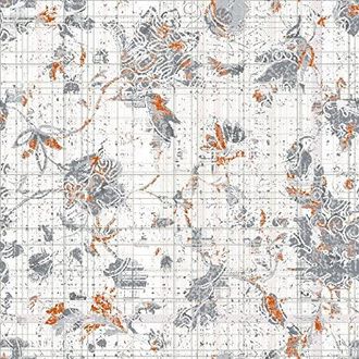 Homemania Teppich, Bedruckt, Life of Colors-Natur, Dekoration für Zuhause, rutschfest, für Wohnzimmer, Schlafzimmer, Mehrfarbig aus Polyester, Baumwolle, 80 x 1