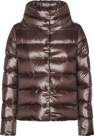 Herno Doudoune L&eacute;g&egrave;re - Femme - Vestes - Brun - Taille: 36 FR