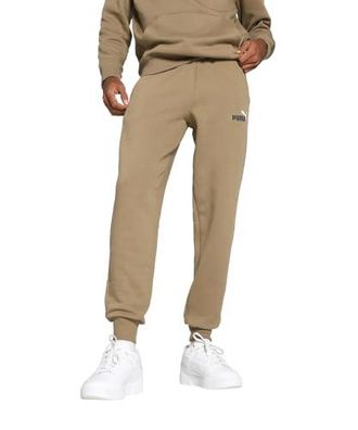 Puma Ess+ Pantalon 2 Col Logo FL Cl tricoté, Chips de Chocolat, M Homme