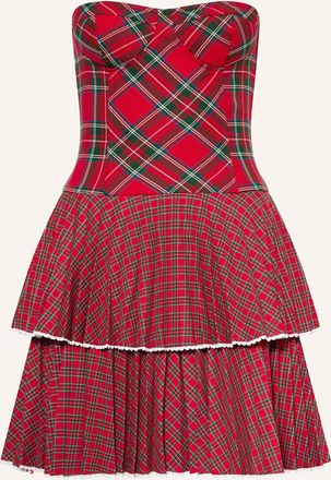 Tommy Jeans Off-Shoulder-Kleid rot
