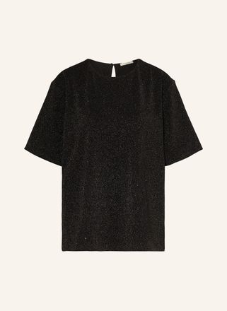 Lilienfels Lilienfels Blusenshirt Mit Glitzergarn schwarz
