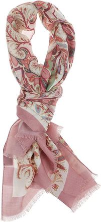 Etro Etro Tücher & Schals - Boheme Scarf White - Gr. unisize - in Weiß - für Damen