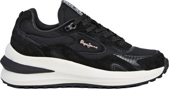 Pepe Jeans London Damen Winslow Fierce W Sneak, Schwarz, 35.5 EU