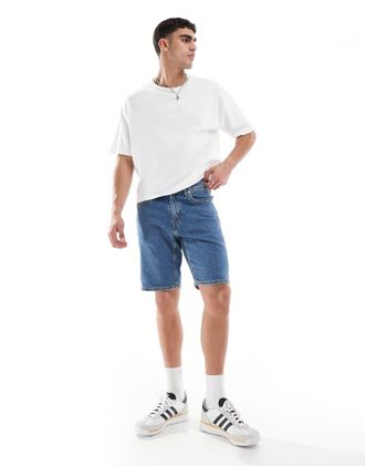 Levi's 445 - Short en jean droit style sport - D&eacute;lavage moyen-Bleu
