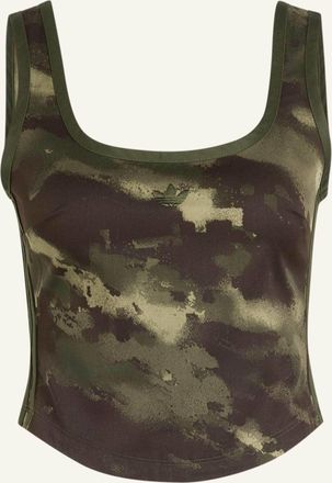 adidas Originals Adidas Originals Camo Corset Hemd weiss