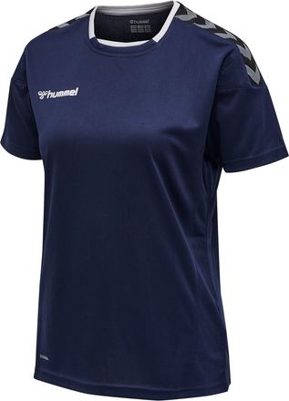 Hummel Authentic Poly Trikot Kurzarm Damen F9402 blau, XS Damen