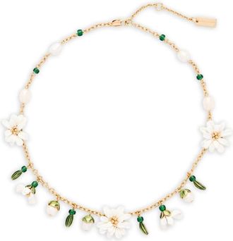 Marc Jacobs Femme, Accessoires, Jaune, Taille: ONE Size Rooted Daisy Necklace with Flowers