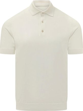 FILIPPO DE LAURENTIIS Homme, Tops, Beige, Taille: 4XL Polo MC Crepe