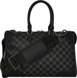 Sprayground Sprayground, Homme, Sacs, Multicolore, Taille: ONE Size Midnight Chateau Mini Pyramid Duffle