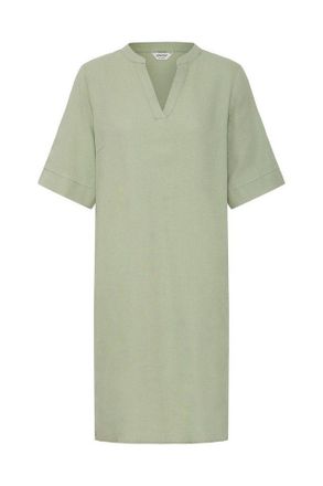 Oxmo Minikleid OXNInna Modisches Kleid aus Leinen-Mix