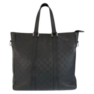 Louis Vuitton Sac cabas Pre-owned Damier Infini - Homme - Pre-owned - Noir - Taille: ONE Size