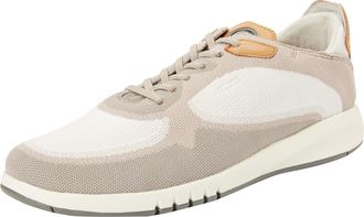 Geox Herren U AERANTIS A Sneaker, White/LT Grey, 44 EU