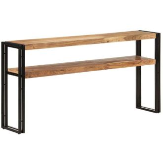 vidaXL Table console 150x30x75 cm Bois dacacia solide