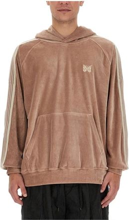 Needles Homme, Sweatshirts et sweats &agrave; capuche, Beige, Taille: M Sweater